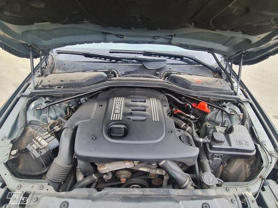 Pelēks BMW 520 2006 Kauņa, ar dzinēja tilpumu 2.00 L un nobraukumu 360 tūkst. km par 2950 €, foto 12 vietnē AUTOMOTO.COM.LV