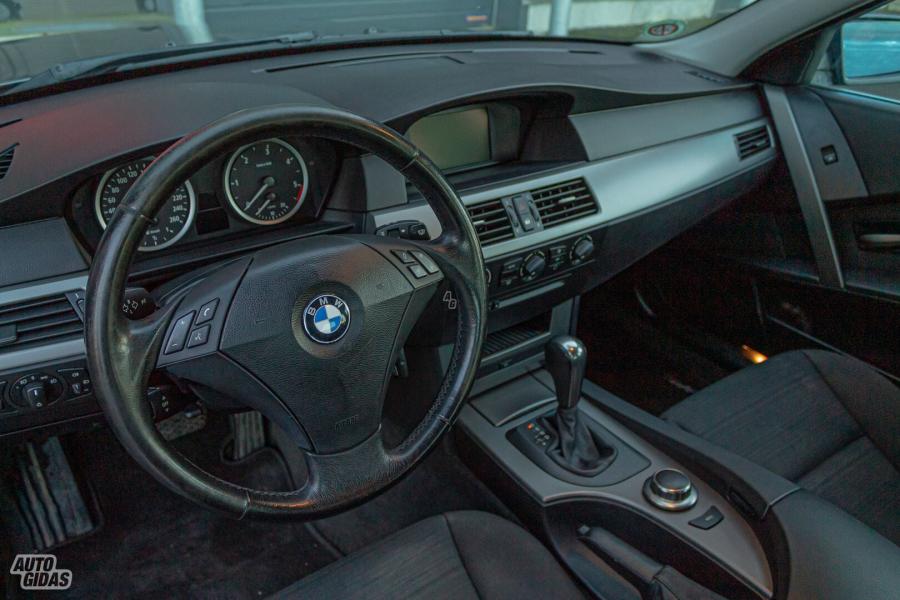 Pelēks BMW 520 2006 Kauņa, ar dzinēja tilpumu 2.00 L un nobraukumu 360 tūkst. km par 2950 €, foto 16 vietnē AUTOMOTO.COM.LV