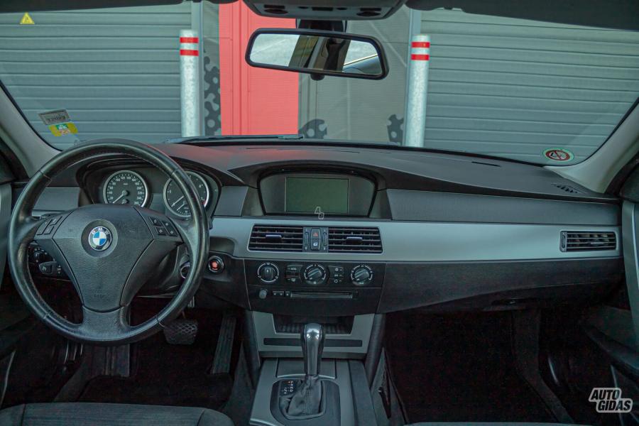 Pelēks BMW 520 2006 Kauņa, ar dzinēja tilpumu 2.00 L un nobraukumu 360 tūkst. km par 2950 €, foto 17 vietnē AUTOMOTO.COM.LV