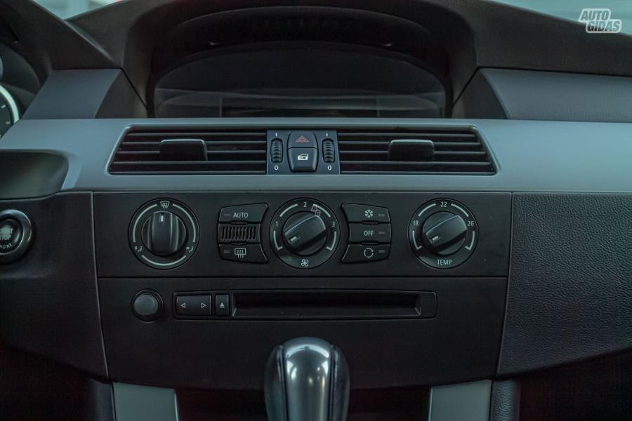 Pelēks BMW 520 2006 Kauņa, ar dzinēja tilpumu 2.00 L un nobraukumu 360 tūkst. km par 2950 €, foto 19 vietnē AUTOMOTO.COM.LV