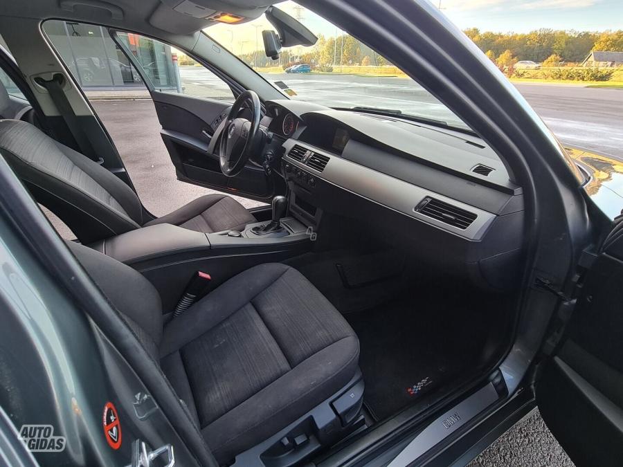 Pelēks BMW 520 2006 Kauņa, ar dzinēja tilpumu 2.00 L un nobraukumu 360 tūkst. km par 2950 €, foto 23 vietnē AUTOMOTO.COM.LV