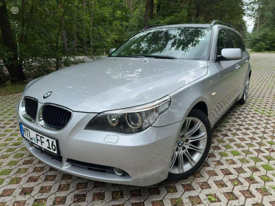 Серый БМВ 520 2006 в Вильнюс, объемом двигателя 2.00 л и пробегом 225 тыс. км за 3490 €, фото 3 на AUTOMOTO.COM.LV