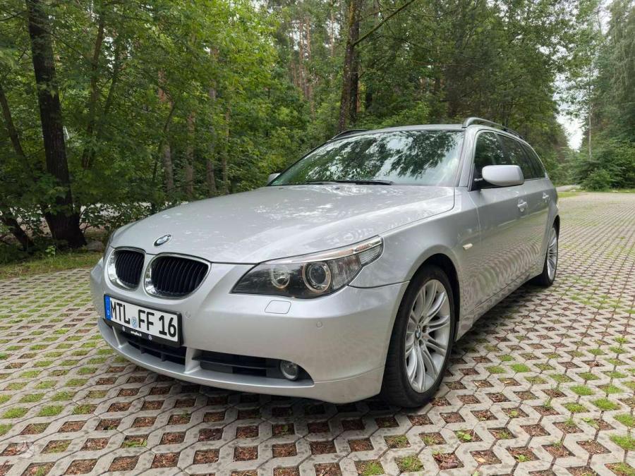 Серый БМВ 520 2006 в Вильнюс, объемом двигателя 2.00 л и пробегом 225 тыс. км за 3490 €, фото 4 на AUTOMOTO.COM.LV