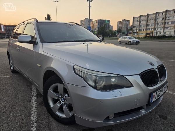 Серый БМВ 520 2006 в Каунас, объемом двигателя 2.00 л и пробегом 410 тыс. км за 2099 €, фото 1 на AUTOMOTO.COM.LV