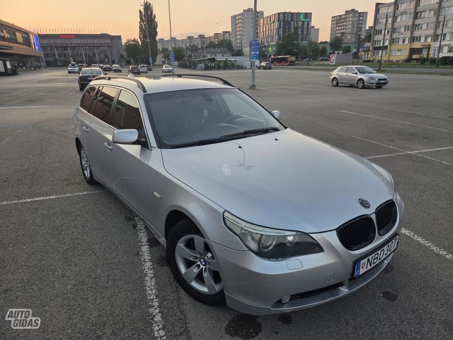 Grey BMW 520 2006 in Kaunas, with an engine capacity of 2.00 L and mileage of 410 thousand km for 2099 €, photo 3 on AUTOMOTO.COM.LV