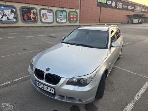 Grey BMW 520 2006 in Kaunas, with an engine capacity of 2.00 L and mileage of 410 thousand km for 2099 €, photo 4 on AUTOMOTO.COM.LV