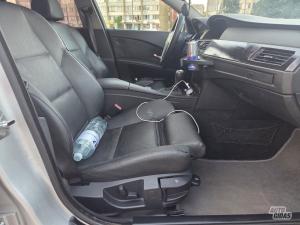 Grey BMW 520 2006 in Kaunas, with an engine capacity of 2.00 L and mileage of 410 thousand km for 2099 €, photo 21 on AUTOMOTO.COM.LV