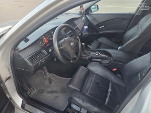 Grey BMW 520 2006 in Kaunas, with an engine capacity of 2.00 L and mileage of 410 thousand km for 2099 €, photo 22 on AUTOMOTO.COM.LV