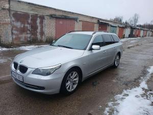 Grey BMW 520 2007 in Visaginas, with an engine capacity of 2.00 L and mileage of 311 thousand km for 3900 €, photo 3 on AUTOMOTO.COM.LV