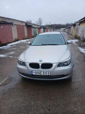 Grey BMW 520 2007 in Visaginas, with an engine capacity of 2.00 L and mileage of 311 thousand km for 3900 €, photo 4 on AUTOMOTO.COM.LV