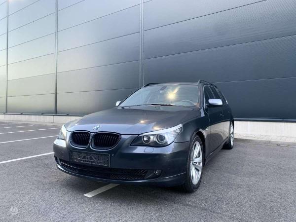 Pelēks BMW 520 2007 Kauņa, ar dzinēja tilpumu 2.00 L un nobraukumu 355 tūkst. km par 3499 €, foto 5 vietnē AUTOMOTO.COM.LV