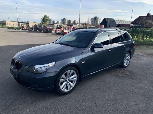 Pelēks BMW 520 2007 Kauņa, ar dzinēja tilpumu 2.00 L un nobraukumu 355 tūkst. km par 3499 €, foto 6 vietnē AUTOMOTO.COM.LV