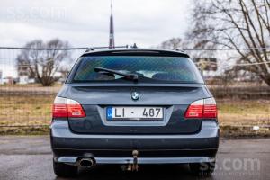 Grey BMW 520 2007 in Riga, with an engine capacity of 2.00 L and mileage of 388 thousand km for 4490 €, photo 9 on AUTOMOTO.COM.LV
