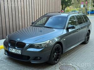 Grey BMW 520 2007 in Riga, with an engine capacity of 2.00 L and mileage of 0 thousand km for 2990 €, photo 3 on AUTOMOTO.COM.LV