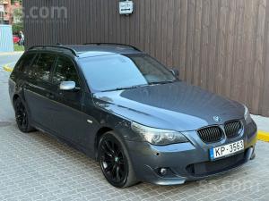 Grey BMW 520 2007 in Riga, with an engine capacity of 2.00 L and mileage of 0 thousand km for 2990 €, photo 8 on AUTOMOTO.COM.LV