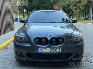 Grey BMW 520 2007 in Riga, with an engine capacity of 2.00 L and mileage of 0 thousand km for 2990 €, photo 9 on AUTOMOTO.COM.LV