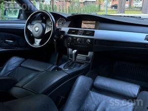 Grey BMW 520 2007 in Riga, with an engine capacity of 2.00 L and mileage of 0 thousand km for 2990 €, photo 11 on AUTOMOTO.COM.LV