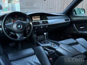 Grey BMW 520 2007 in Riga, with an engine capacity of 2.00 L and mileage of 0 thousand km for 2990 €, photo 12 on AUTOMOTO.COM.LV