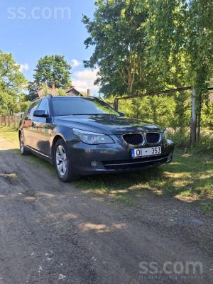 Серый БМВ 520 2007 в Екабпилс, объемом двигателя 2.00 л и пробегом 277 тыс. км за 4750 €, фото  на AUTOMOTO.COM.LV