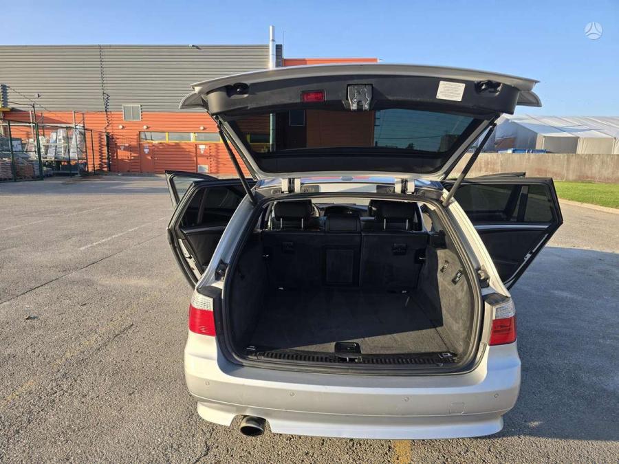 Pelēks BMW 520 2007 Mažeikiai, ar dzinēja tilpumu 2.00 L un nobraukumu 259 tūkst. km par 5500 €, foto 3 vietnē AUTOMOTO.COM.LV