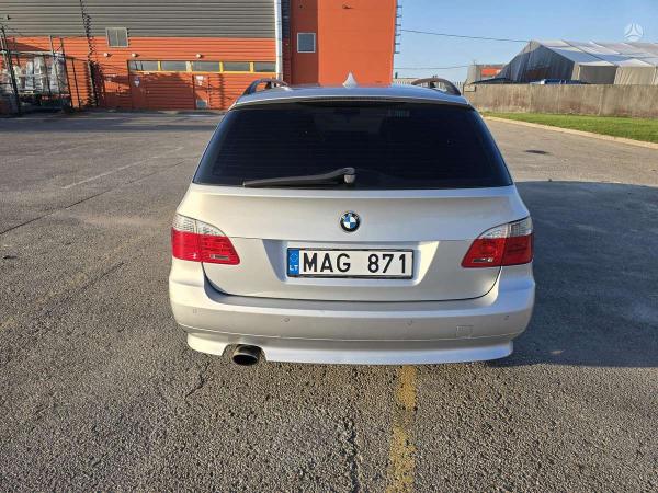 Pelēks BMW 520 2007 Mažeikiai, ar dzinēja tilpumu 2.00 L un nobraukumu 259 tūkst. km par 5500 €, foto 7 vietnē AUTOMOTO.COM.LV