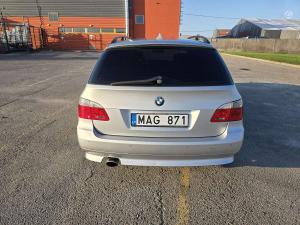 Pelēks BMW 520 2007 Mažeikiai, ar dzinēja tilpumu 2.00 L un nobraukumu 259 tūkst. km par 5500 €, foto 7 vietnē AUTOMOTO.COM.LV