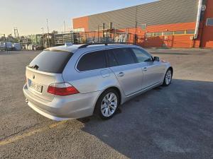 Pelēks BMW 520 2007 Mažeikiai, ar dzinēja tilpumu 2.00 L un nobraukumu 259 tūkst. km par 5500 €, foto 9 vietnē AUTOMOTO.COM.LV