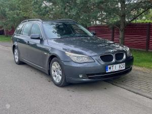 Grey BMW 520 2007 in Klaipeda, with an engine capacity of 2.00 L and mileage of 305 thousand km for 1950 €, photo 3 on AUTOMOTO.COM.LV