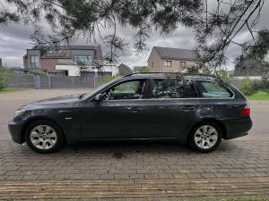 Grey BMW 520 2007 in Klaipeda, with an engine capacity of 2.00 L and mileage of 305 thousand km for 1950 €, photo 8 on AUTOMOTO.COM.LV