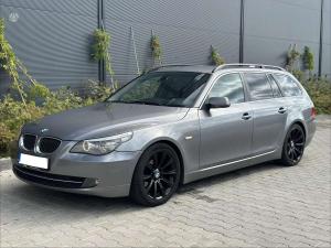 Pelēks BMW 520 2007 Viļņa, ar dzinēja tilpumu 2.00 L un nobraukumu 320 tūkst. km par 3250 €, foto  vietnē AUTOMOTO.COM.LV