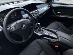 Grey BMW 520 2007 in Vilnius, with an engine capacity of 2.00 L and mileage of 320 thousand km for 2900 €, photo 7 on AUTOMOTO.COM.LV