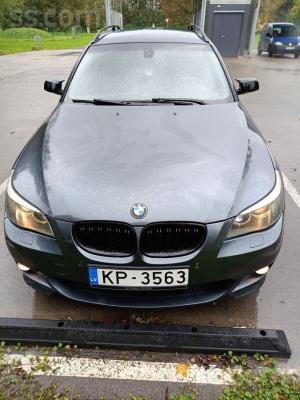Pelēks BMW 520 2007 Bauska, ar dzinēja tilpumu 2.00 L un nobraukumu 485 tūkst. km par 2220 €, foto  vietnē AUTOMOTO.COM.LV
