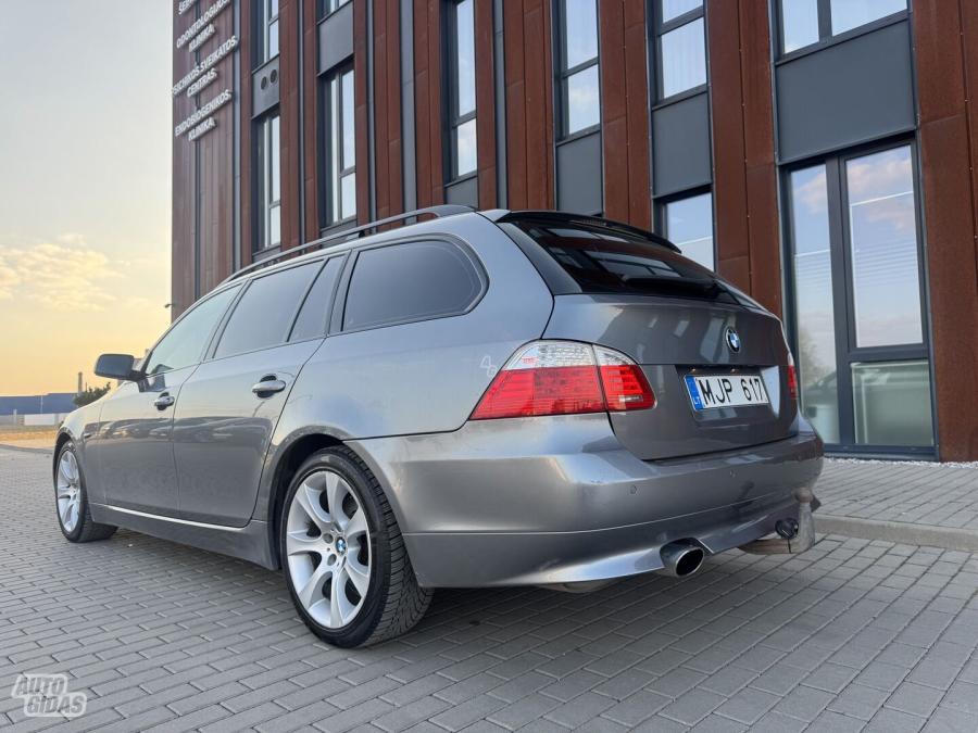 Pelēks BMW 520 2008 Kauņa, ar dzinēja tilpumu 2.00 L un nobraukumu 370 tūkst. km par 3650 €, foto 24 vietnē AUTOMOTO.COM.LV