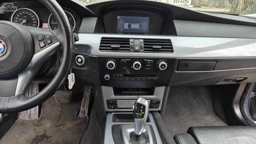 Pelēks BMW 520 2008 Telšiai, ar dzinēja tilpumu 2.00 L un nobraukumu 277 tūkst. km par 3700 €, foto 6 vietnē AUTOMOTO.COM.LV