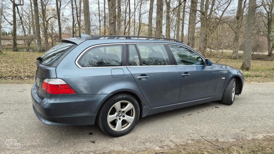 Pelēks BMW 520 2008 Telšiai, ar dzinēja tilpumu 2.00 L un nobraukumu 277 tūkst. km par 3700 €, foto 13 vietnē AUTOMOTO.COM.LV