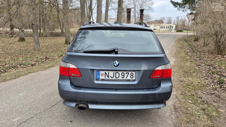 Pelēks BMW 520 2008 Telšiai, ar dzinēja tilpumu 2.00 L un nobraukumu 277 tūkst. km par 3700 €, foto 14 vietnē AUTOMOTO.COM.LV