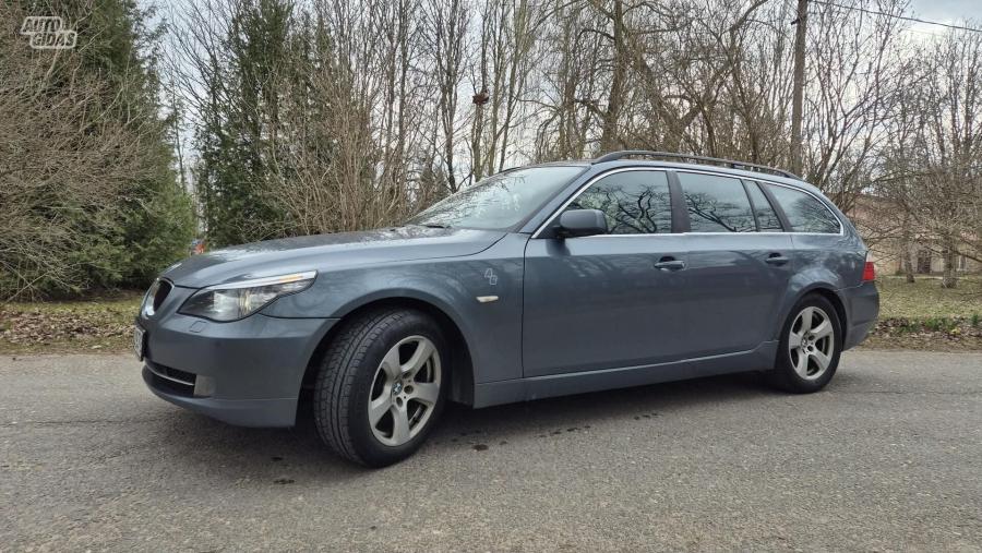 Pelēks BMW 520 2008 Telšiai, ar dzinēja tilpumu 2.00 L un nobraukumu 277 tūkst. km par 3700 €, foto 17 vietnē AUTOMOTO.COM.LV