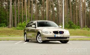 Серый БМВ 520 2008 в Рига, объемом двигателя 2.00 л и пробегом 361 тыс. км за 4290 €, фото 3 на AUTOMOTO.COM.LV