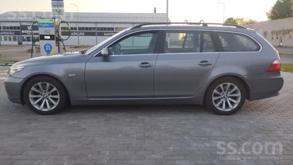 Pelēks BMW 520 2008 Jēkabpils, ar dzinēja tilpumu 2.00 L un nobraukumu 220 tūkst. km par 4000 €, foto 4 vietnē AUTOMOTO.COM.LV