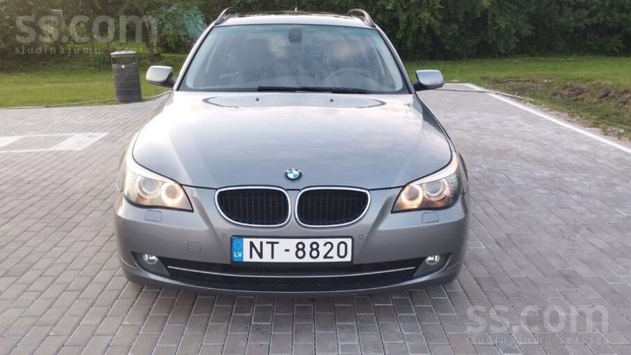 Pelēks BMW 520 2008 Jēkabpils, ar dzinēja tilpumu 2.00 L un nobraukumu 220 tūkst. km par 4000 €, foto 3 vietnē AUTOMOTO.COM.LV
