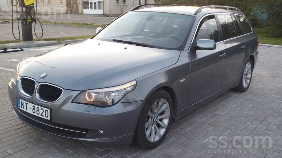 Pelēks BMW 520 2008 Jēkabpils, ar dzinēja tilpumu 2.00 L un nobraukumu 220 tūkst. km par 4000 €, foto 4 vietnē AUTOMOTO.COM.LV