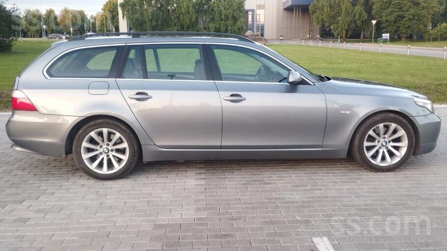 Pelēks BMW 520 2008 Jēkabpils, ar dzinēja tilpumu 2.00 L un nobraukumu 220 tūkst. km par 4000 €, foto 9 vietnē AUTOMOTO.COM.LV