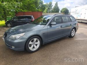 Pelēks BMW 520 2008 Cēsis, ar dzinēja tilpumu 2.00 L un nobraukumu 0 tūkst. km par 2800 €, foto  vietnē AUTOMOTO.COM.LV