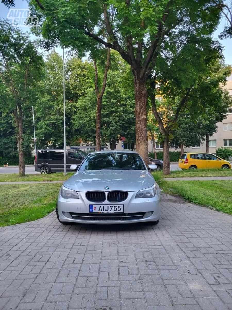 Grey BMW 520 2008 in Klaipeda, with an engine capacity of 2.00 L and mileage of 310 thousand km for 4500 €, photo 4 on AUTOMOTO.COM.LV