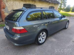 Серый БМВ 520 2008 в Цесис, объемом двигателя 2.00 л и пробегом 510 тыс. км за 2990 €, фото 3 на AUTOMOTO.COM.LV