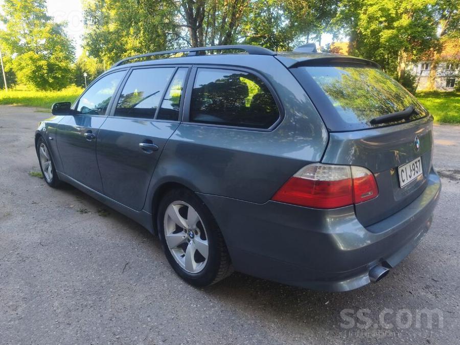 Серый БМВ 520 2008 в Цесис, объемом двигателя 2.00 л и пробегом 510 тыс. км за 2990 €, фото 4 на AUTOMOTO.COM.LV