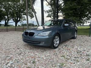 Grey BMW 520 2008 in Cesis, with an engine capacity of 2.00 L and mileage of 0 thousand km for 4500 €, photo  on AUTOMOTO.COM.LV