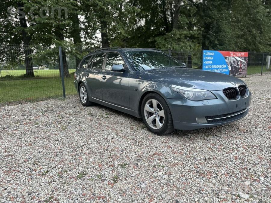 Pelēks BMW 520 2008 Cēsis, ar dzinēja tilpumu 2.00 L un nobraukumu 0 tūkst. km par 4500 €, foto 3 vietnē AUTOMOTO.COM.LV