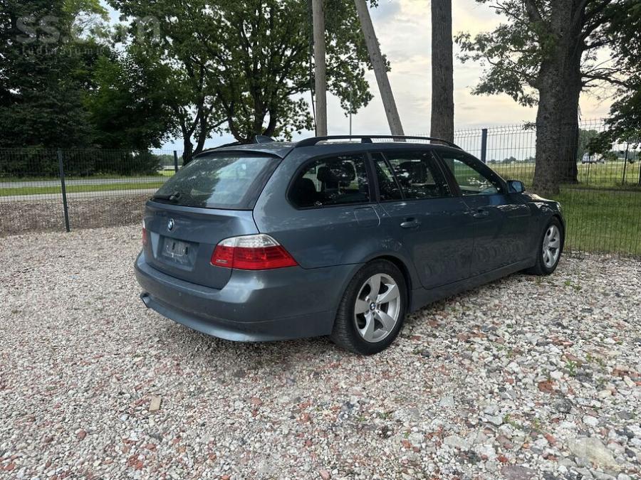 Pelēks BMW 520 2008 Cēsis, ar dzinēja tilpumu 2.00 L un nobraukumu 0 tūkst. km par 4500 €, foto 5 vietnē AUTOMOTO.COM.LV