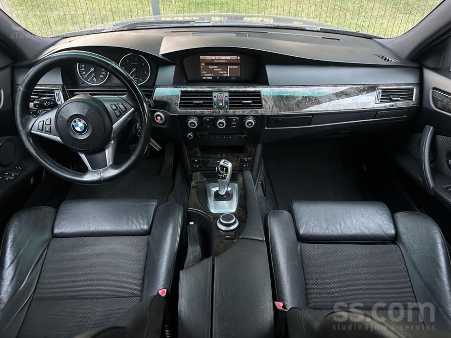 Pelēks BMW 520 2008 Cēsis, ar dzinēja tilpumu 2.00 L un nobraukumu 0 tūkst. km par 4500 €, foto 6 vietnē AUTOMOTO.COM.LV